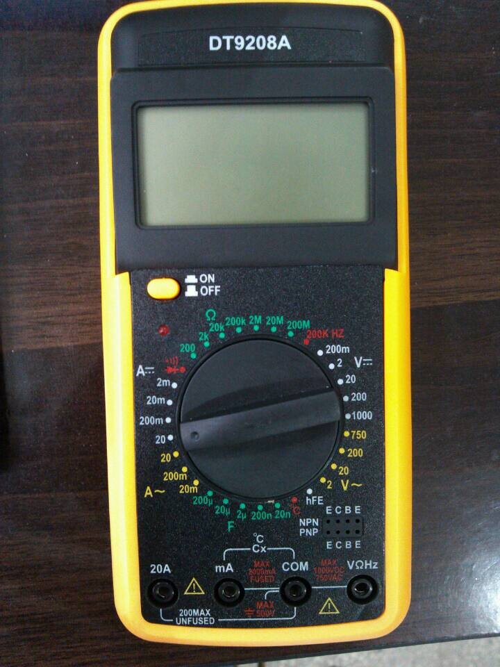 dt9208a万用表电路图-千图网