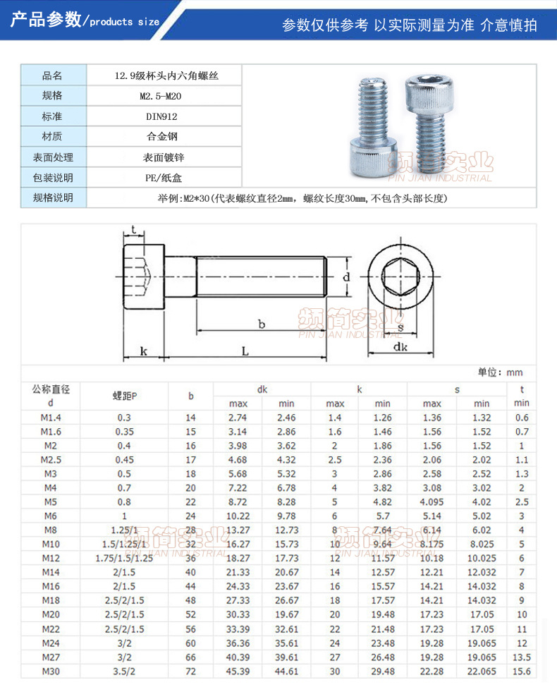 m12螺栓尺寸图详图,m12螺栓尺寸图,m12螺栓标准尺寸详图_大山谷图库