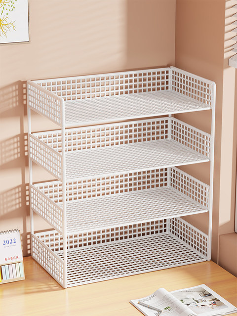 Office desk shelf file storage rack file rack storage box office ...