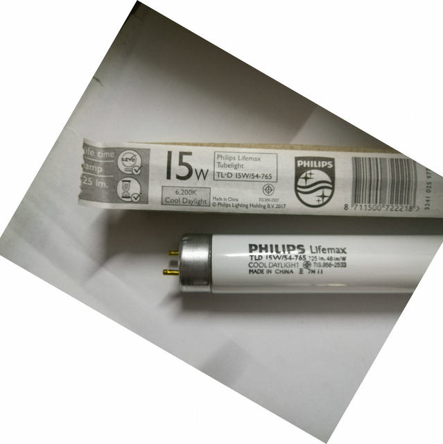 Philips T8 lamp tube 15W lamp tube TLD/54-765 day light tube 15W total ...