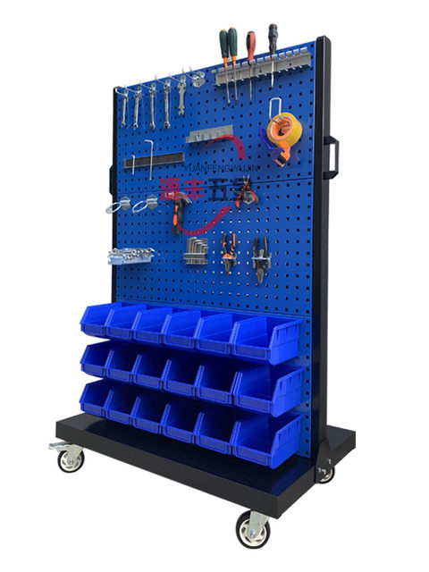 Upgraded thickened hardware tool storage rack multifunctional material ...