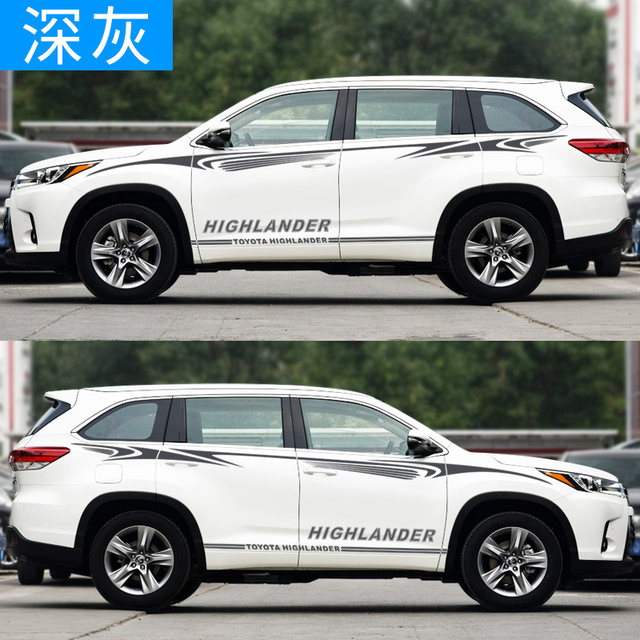 Special 10-22 Highlander stickers, bodies, flower stickers, Highlander ...