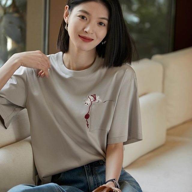 Outlets clearance Gedi brand tail cut goods for women's embroidered cat ...