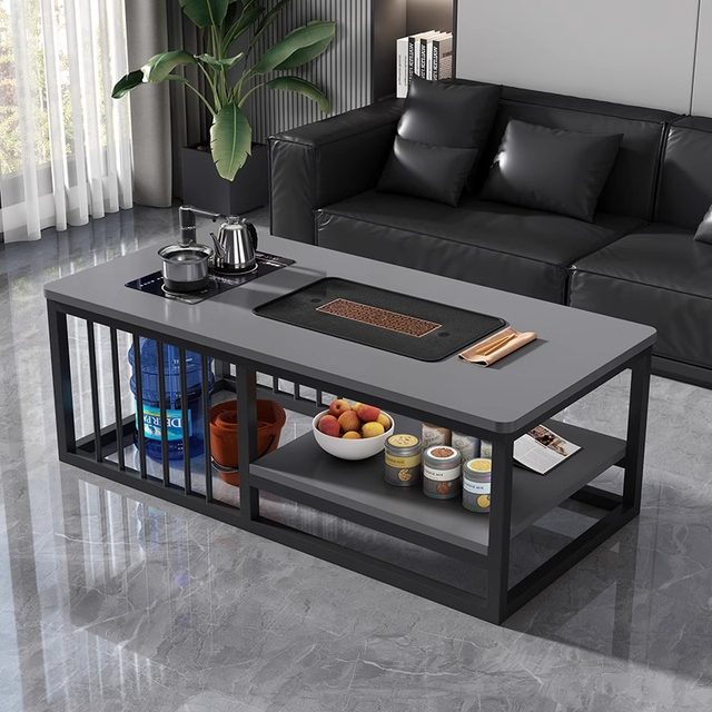 Tea table, tea brewing, tea table, living room, home small tea table ...