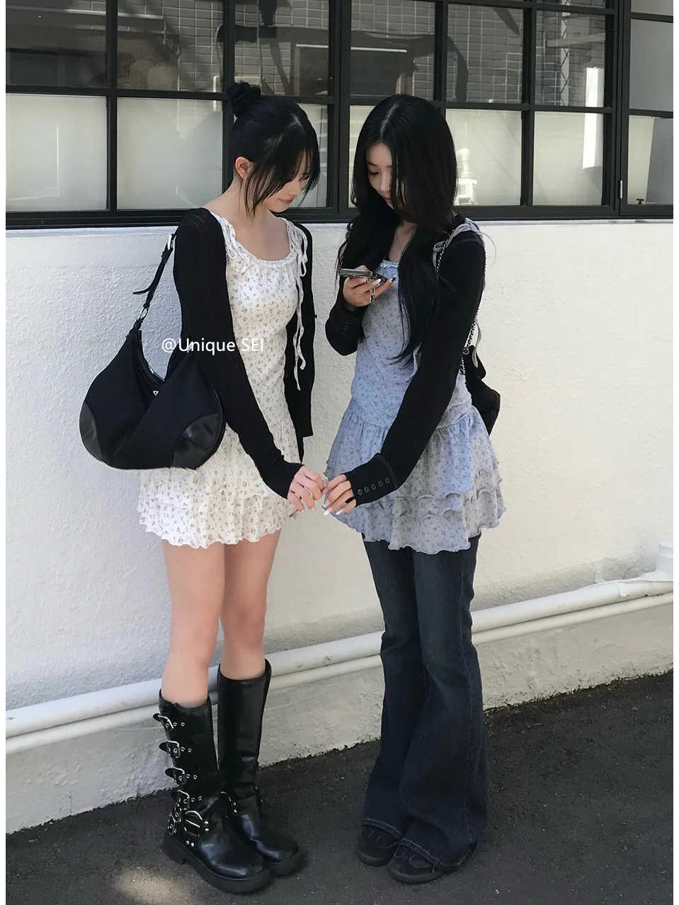 ユニークなSEI(Unique SEI)|ユニークなSEI春夏の新作フォレストフローラルサスペンダースカートスリムスイートインナーケーキ ...