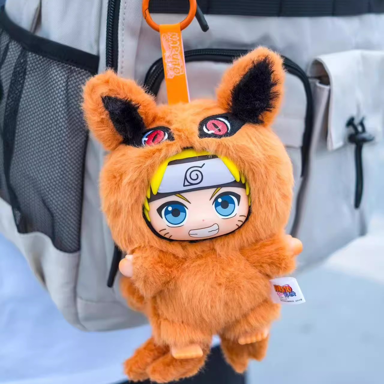 Pelúcia Uzumaki Naruto Kyuubi Estilo Labubu Cute Beast Party Plush ...