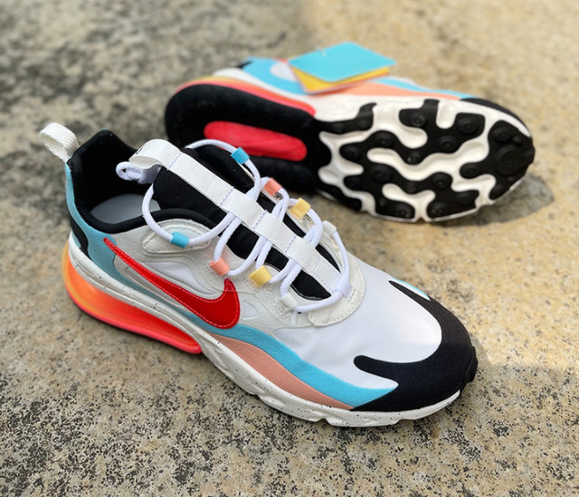 Nike Air Max 270 Rainbow Air Cushion Running Shoes DB5938 DA2610-161 DD8498
