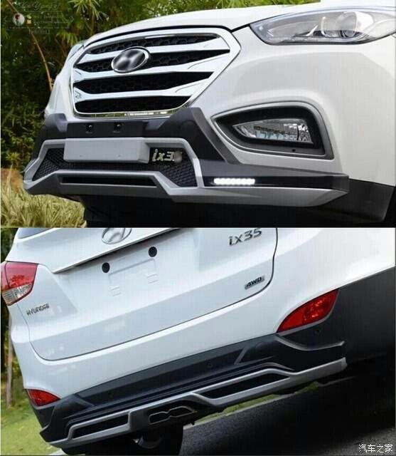 Applicable to the 09-17 Beijing Hyundai IX35 bumper IX35 front and rear ...