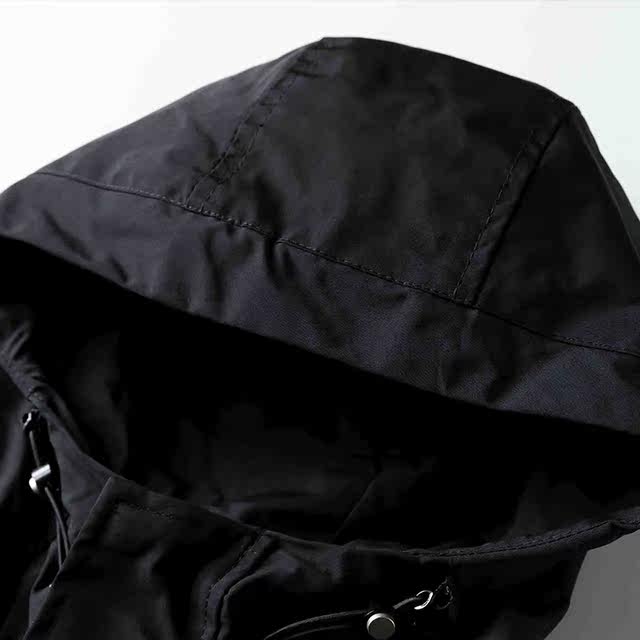 Fat man jacket men hooded autumn gray plus fat plus size trendy fat men ...