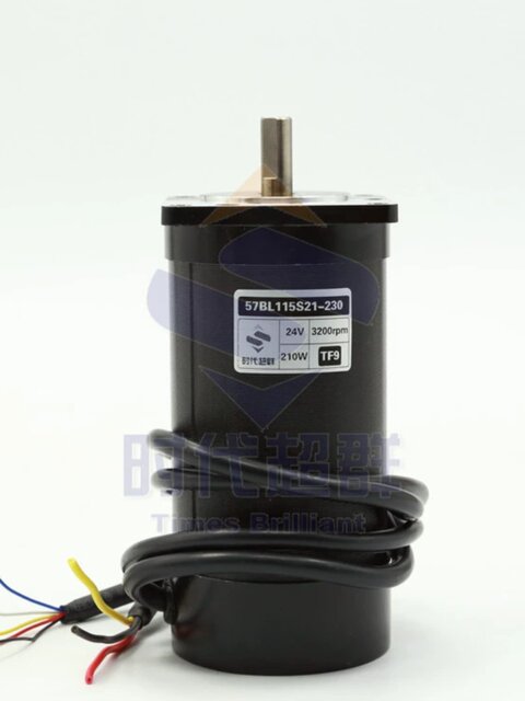 57 DC brushless motor 57bl115S21-230less brushless motor 24V 210W 3000 ...