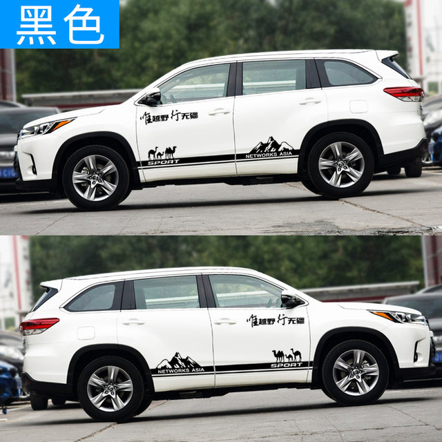 Special 10-22 Highlander stickers, bodies, flower stickers, Highlander ...