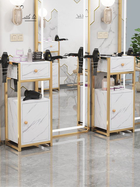 Barber shop cabinet, hair salon, hair cutting cabinet, workbench ...