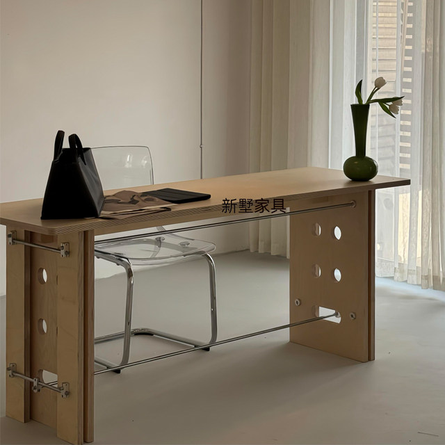 Birch marine board computer desk hole board commercial office desk ...