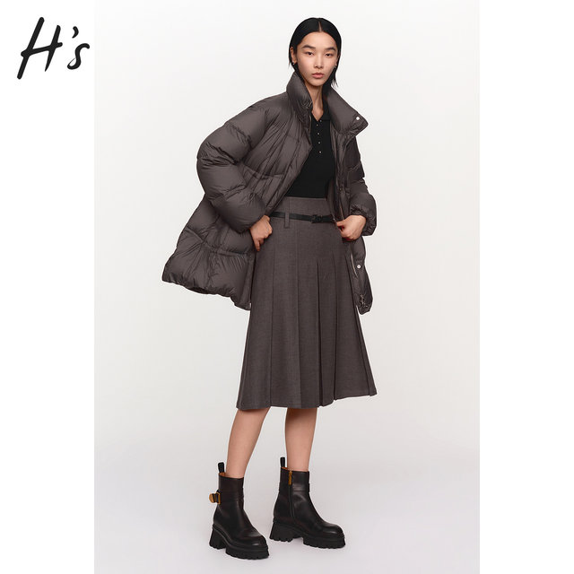 HS Outlet wool sweater winter slim base high-end top for women