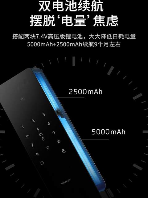 Morgan T15MAX smart door lock palm vein human face recognition ...