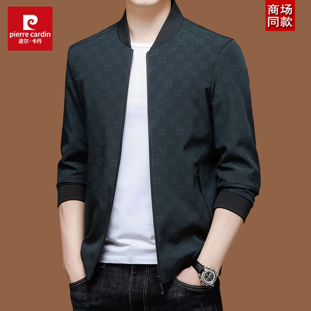 Pier Cardin high-end brand jacket men's spring and autumn hot 2024 new ...