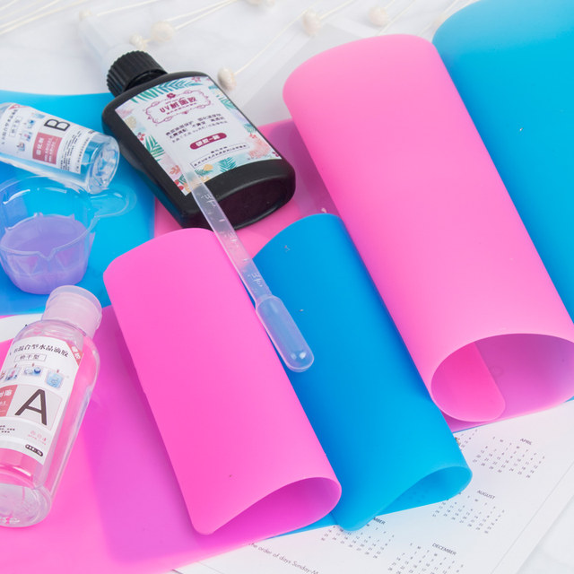 Xinai Silicone mat Large crystal drop glue AB glue uv glue Handmade DIY ...