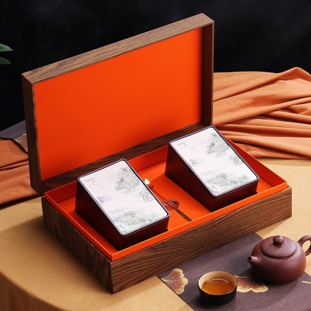 High -end Tieguanyin Tea Packaging Box Boxing Box Black Tea Rock Tea ...