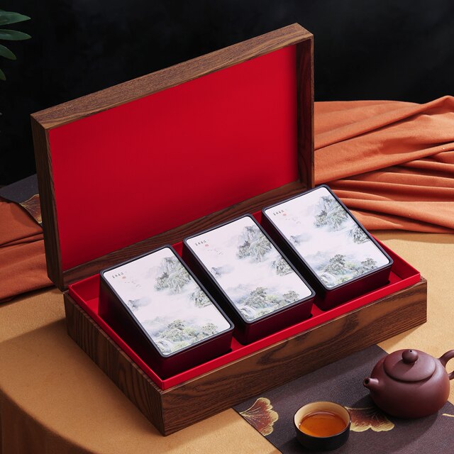 High -end Tieguanyin Tea Packaging Box Boxing Box Black Tea Rock Tea ...