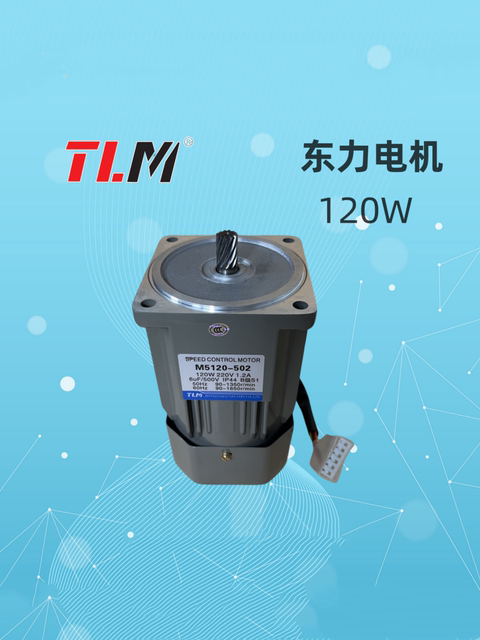 Dongli 120W speed regulating motor deceleration motor M5120-502 with a ...