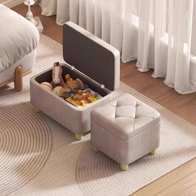 Storage storage stool Household small stool low stool porch changing ...