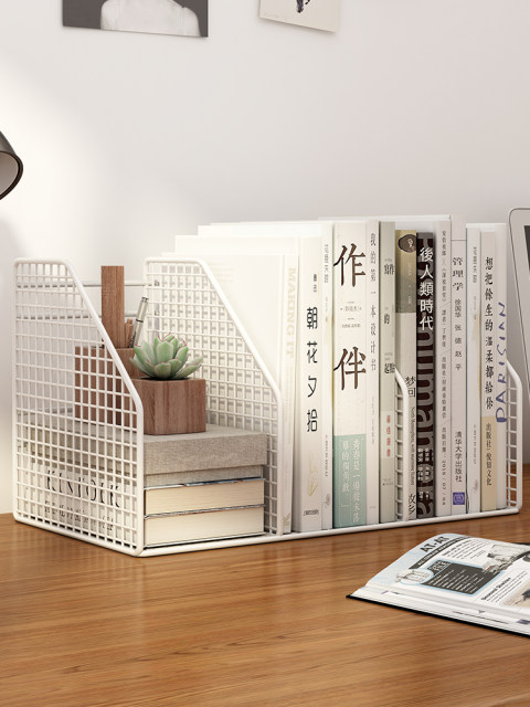 File storage rack Office desk storage rack Desktop folder storage ...