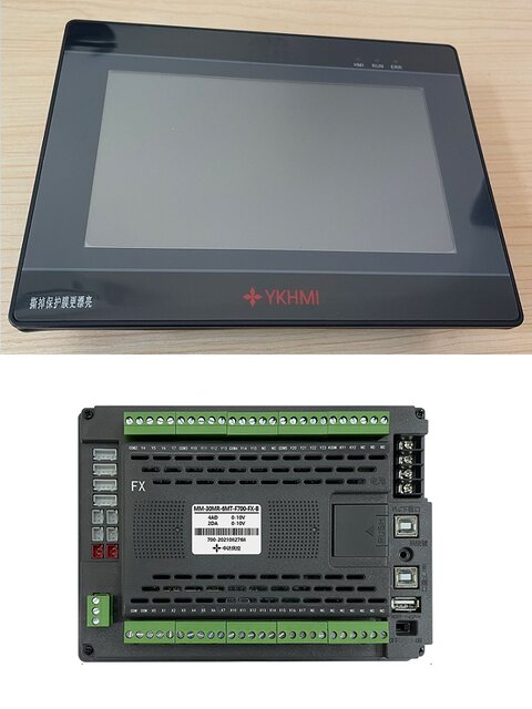 MM-30mr-4MT-F700-FX-B/A/F Zhongda Youkong YKHMI touch screen PLC all-in-one temperature AD