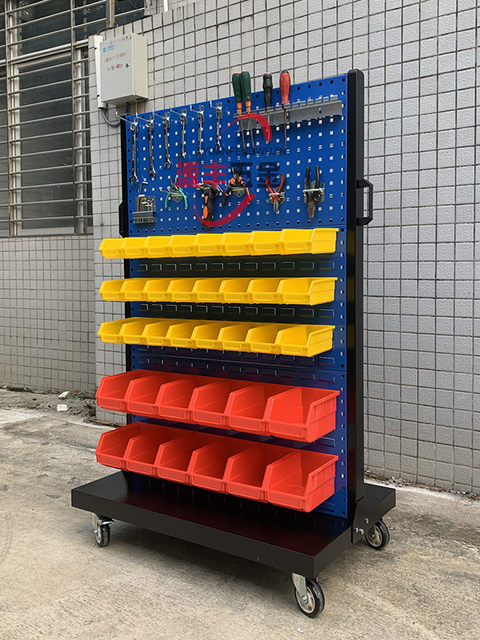 Upgraded thickened hardware tool storage rack multifunctional material ...