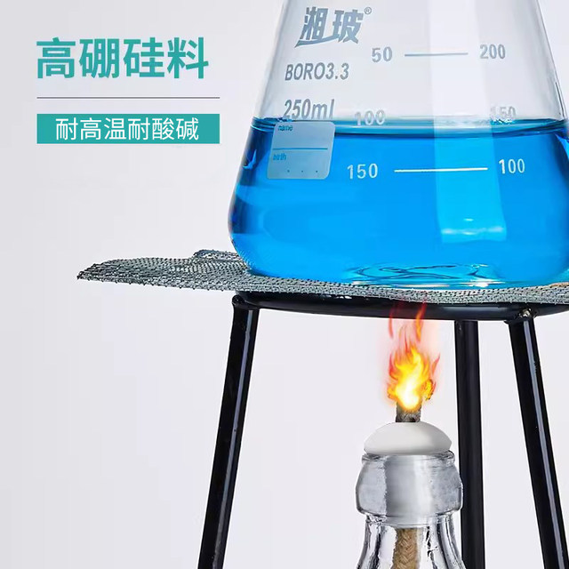 Xiangglass Shuniu glass conical bottle flare wide mouth triangle bottle ...