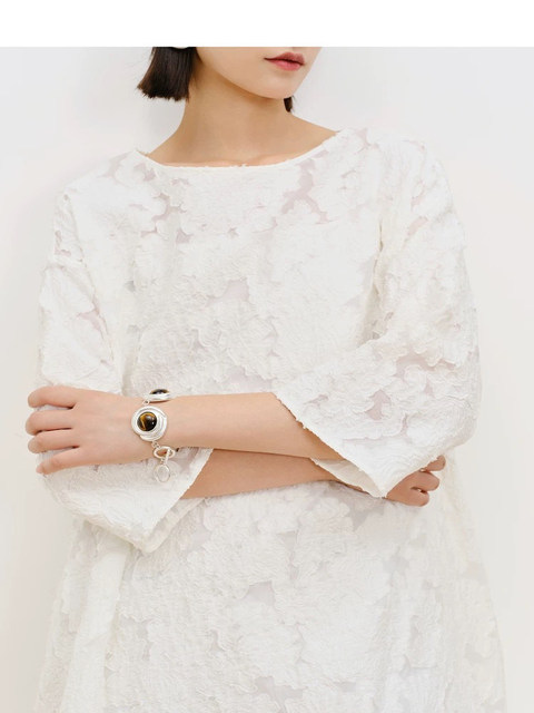 The same style AAUM 2025 summer new style jacquard flower cutter round ...