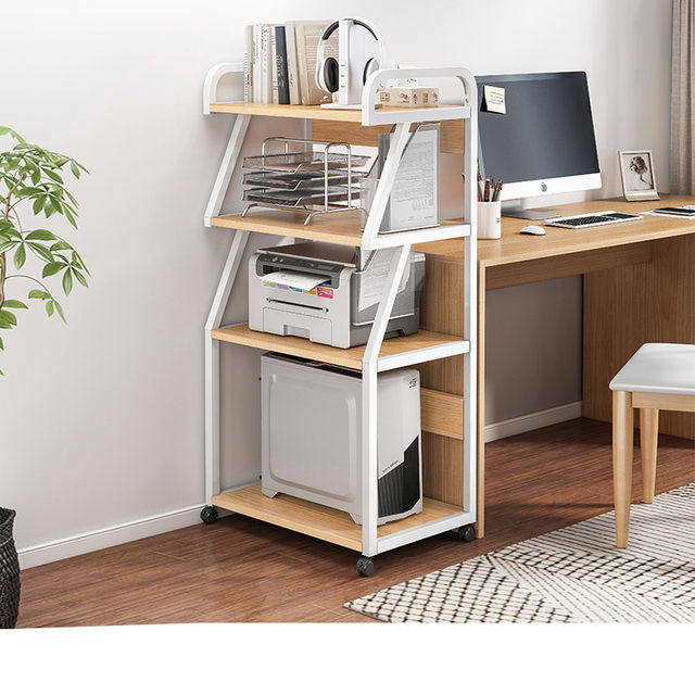 Printer storage rack floor-standing movable multi-layer storage rack ...