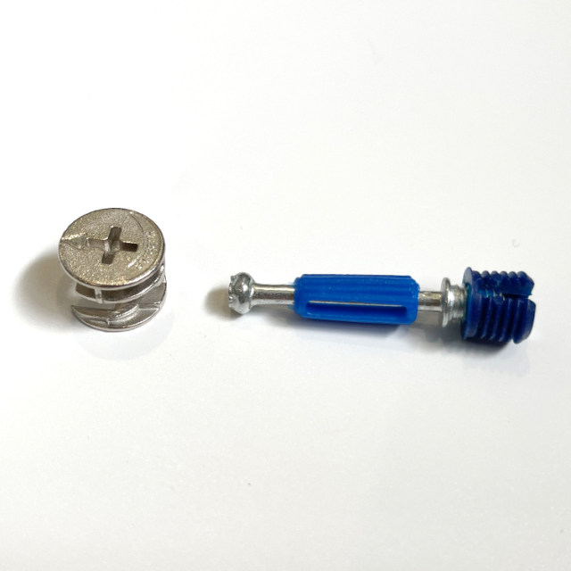 Three-in-one connection parts furniture screw nut eccentric wheel ...