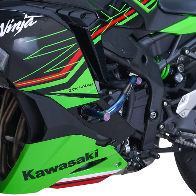 stuntcx guard bar Kawasaki ZX4RR titanium guard bar ZX4R Customized ...