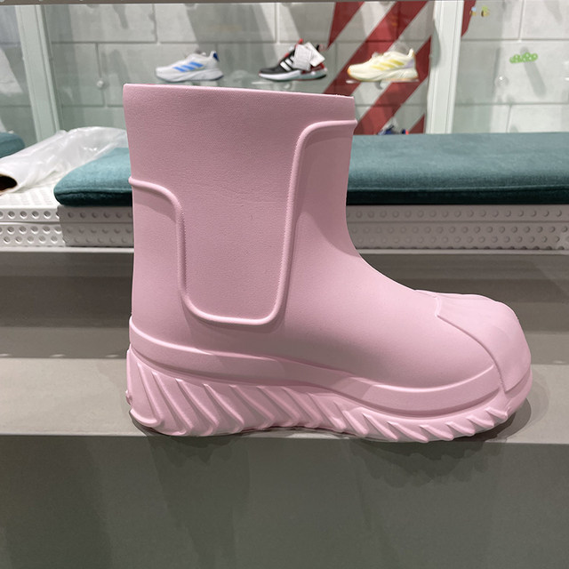 Adidas Clover women's shoes 2024 summer new high-top waterproof rain ...