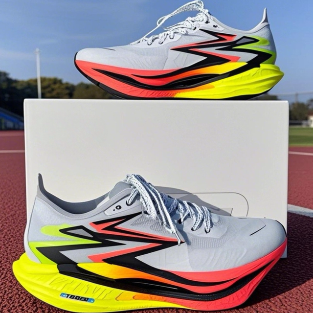 Feiran 4pro running shoes professional marathon full-palm carbon board ...