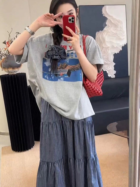 Korean style fashion hair loop three-piece set for women 25 spring and ...