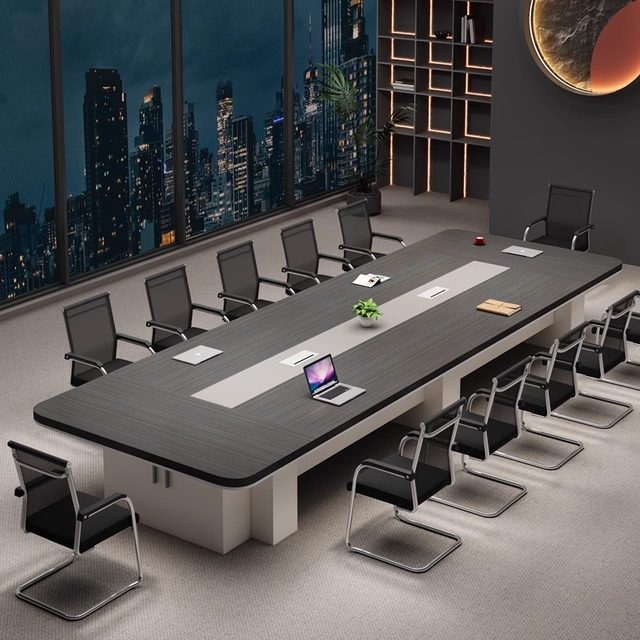 Office furniture conference room conference table long table simple ...