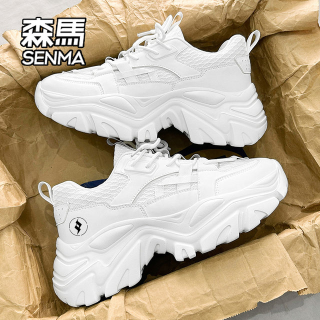 SENMA/Senma men's shoes spring trendy brand versatile white sports ...