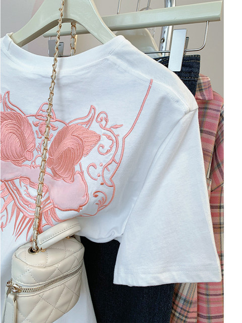 Outlet clearance Gedi brand tail cut goods Chinese style embroidered ...