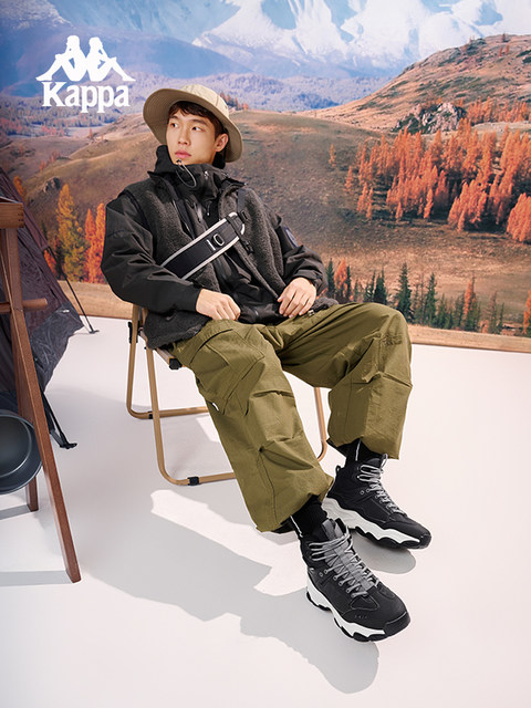 Kappa Kapa back-to-back cotton shoes for men 2025 new winter plus ...