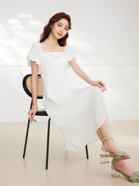IEF/Aiyifu dress 2025 summer new Korean version mature elegant ...