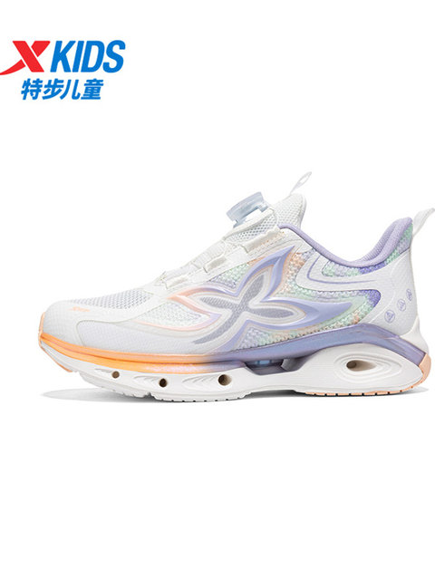 Xtep children's shoes 2025 summer new style for girls' single net breathable shock absorbing ...