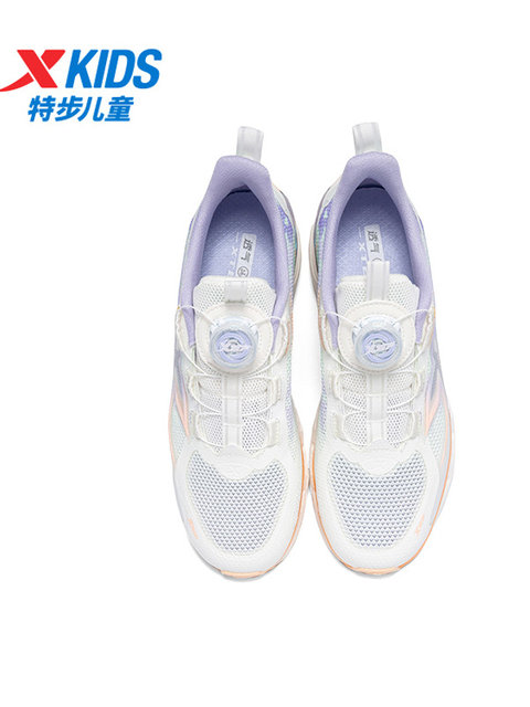 Xtep children's shoes 2025 summer new style for girls' single net breathable shock absorbing ...