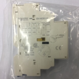 原装正品GVAD0110 Schneider 1开1闭电动机保护用断路器辅助触点-阿里巴巴