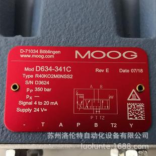 D634-341C MOOG / 伺服阀 / 原装现货-阿里巴巴
