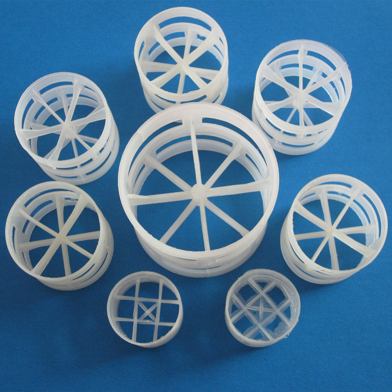 PP pall ring packing for biofilter membrane degassing decarbonation ...