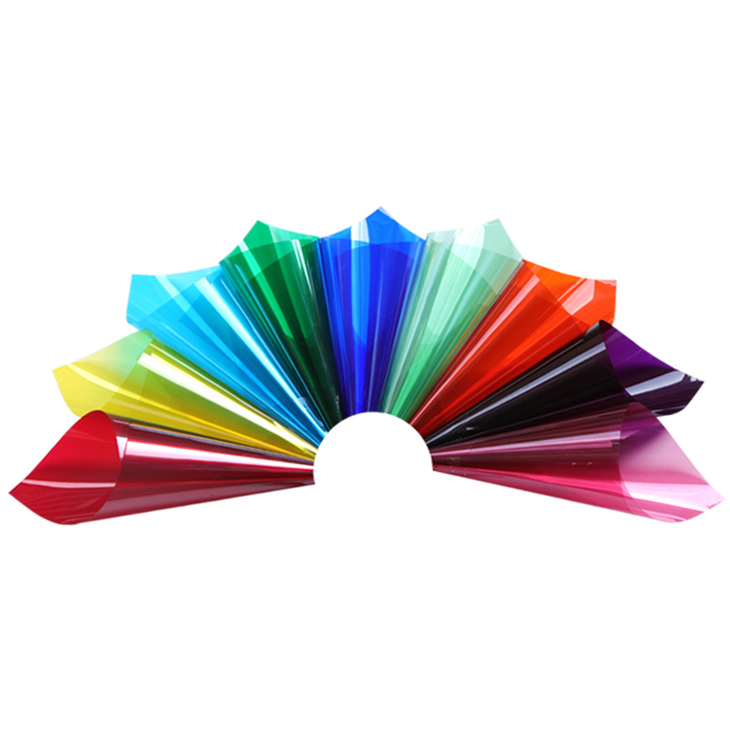Factory Direct transparent color Decorative Film yellow building Film ...