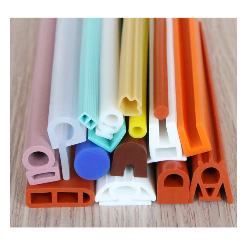 Supply high temperature resistant silicone sealing strip silicone strip ...