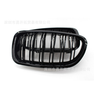 格栅适用于BMW F10 F11 F18 5Series 10-16 51137203649双线亮黑-阿里巴巴