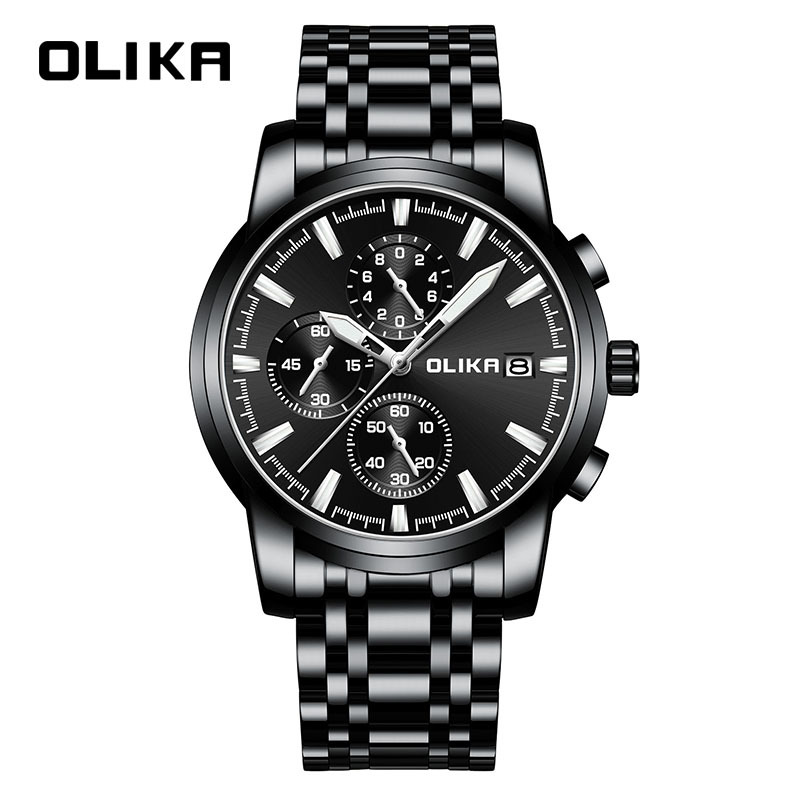 Olika/olika men's watch fashion business waterproof leisure luminous ...
